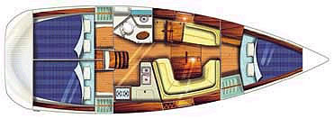 Bådcharter i Grækenland - Jeanneu Sun Odyssey 35